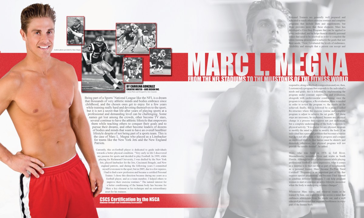 MARC MEGNA: From the NFL Stadiums to the Milestones of the Fitness ...
